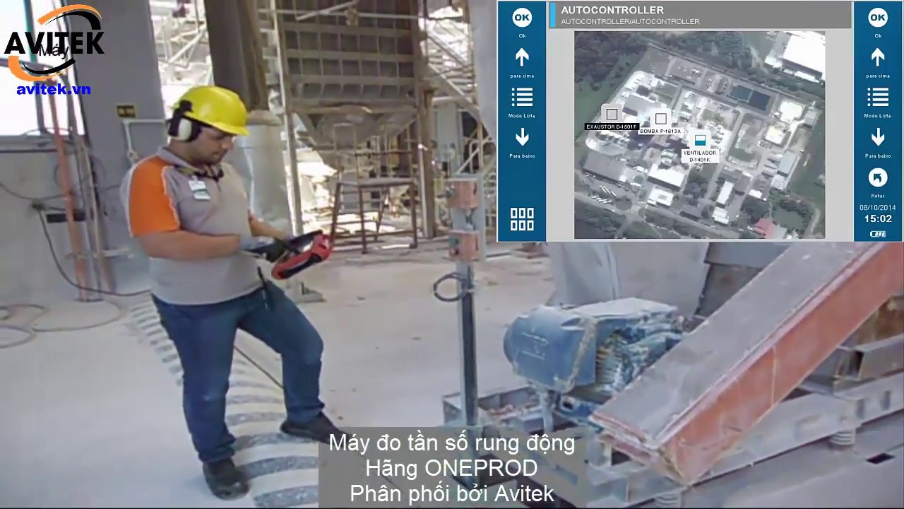 Đo độ rung thực tế với máy ONEPROD hãng ACOEM - YouTube