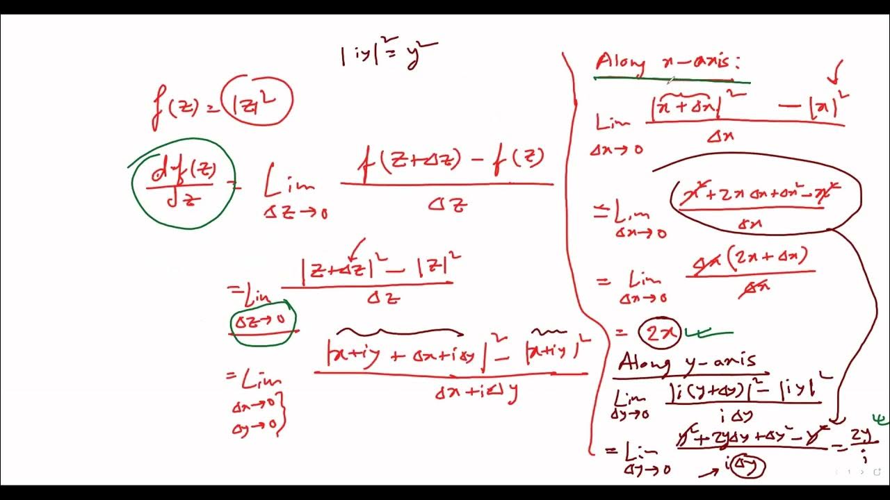Lec 4। Cauchy-Riemann Equations, Analytic and Harmonic Functions - YouTube