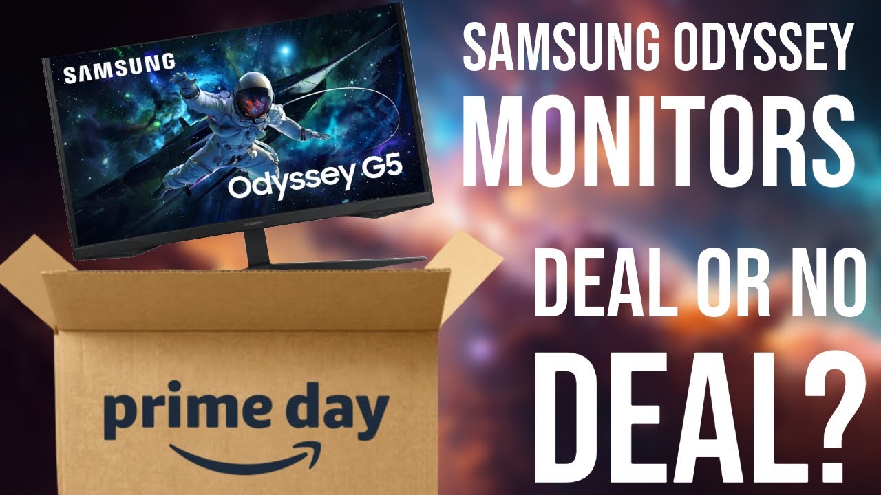Samsung Odyssey Monitor Amazon Prime Day Deals! - YouTube