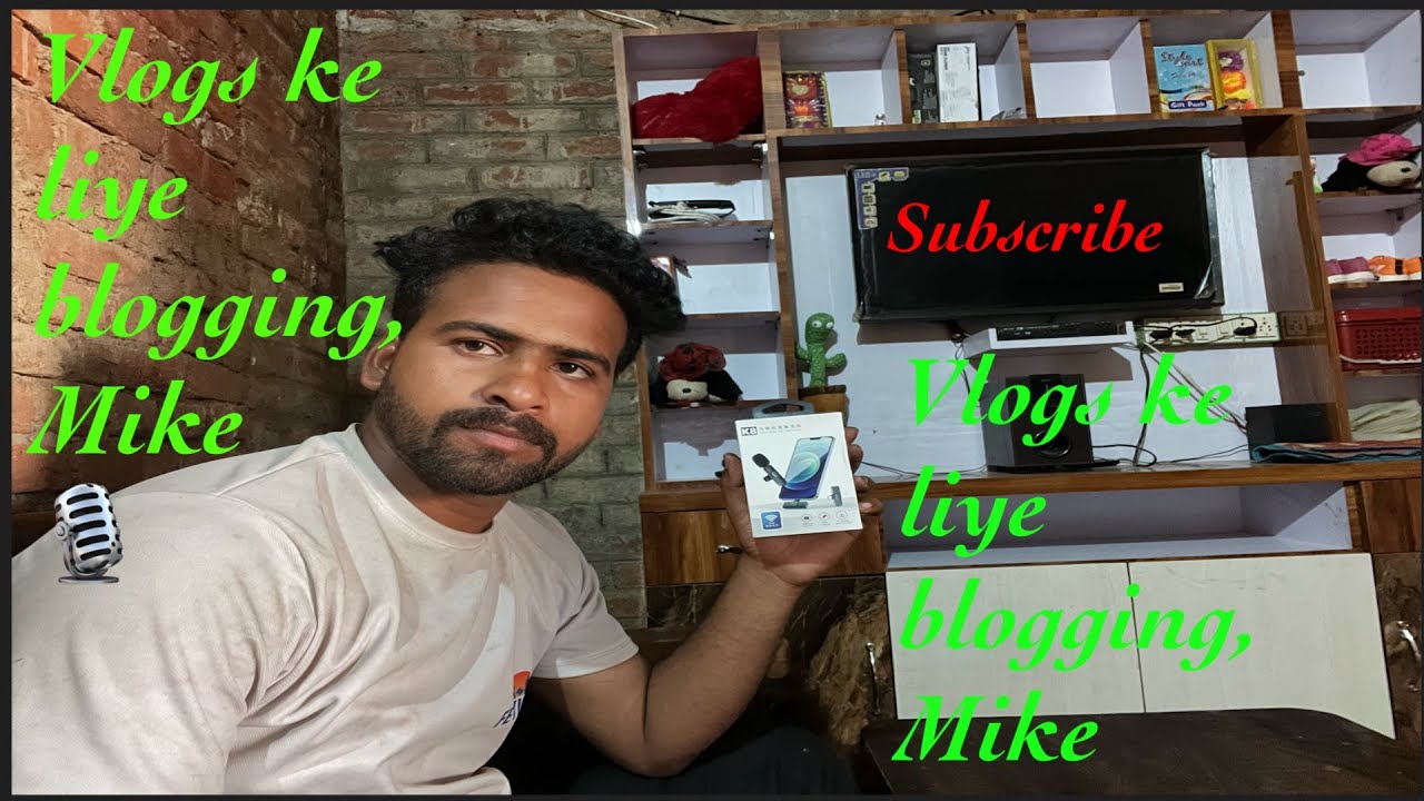 Vlogs video 📷ke liye new Mike 🎤Vlogs ke liye blogging, Mike🎙️ - YouTube