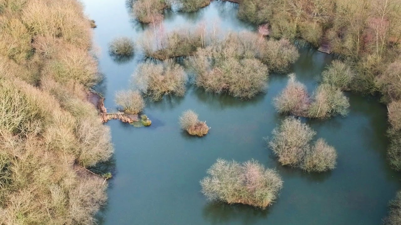 Rixton Clay Pits Fishing Lake - YouTube