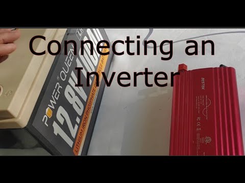 How to Connect a Power Inverter to a Battery. - YouTube