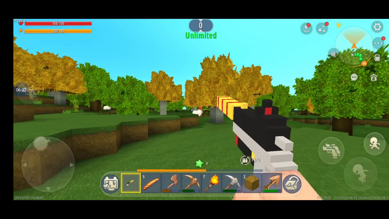 main mini world zombie survival #mini world Indonesia. - YouTube