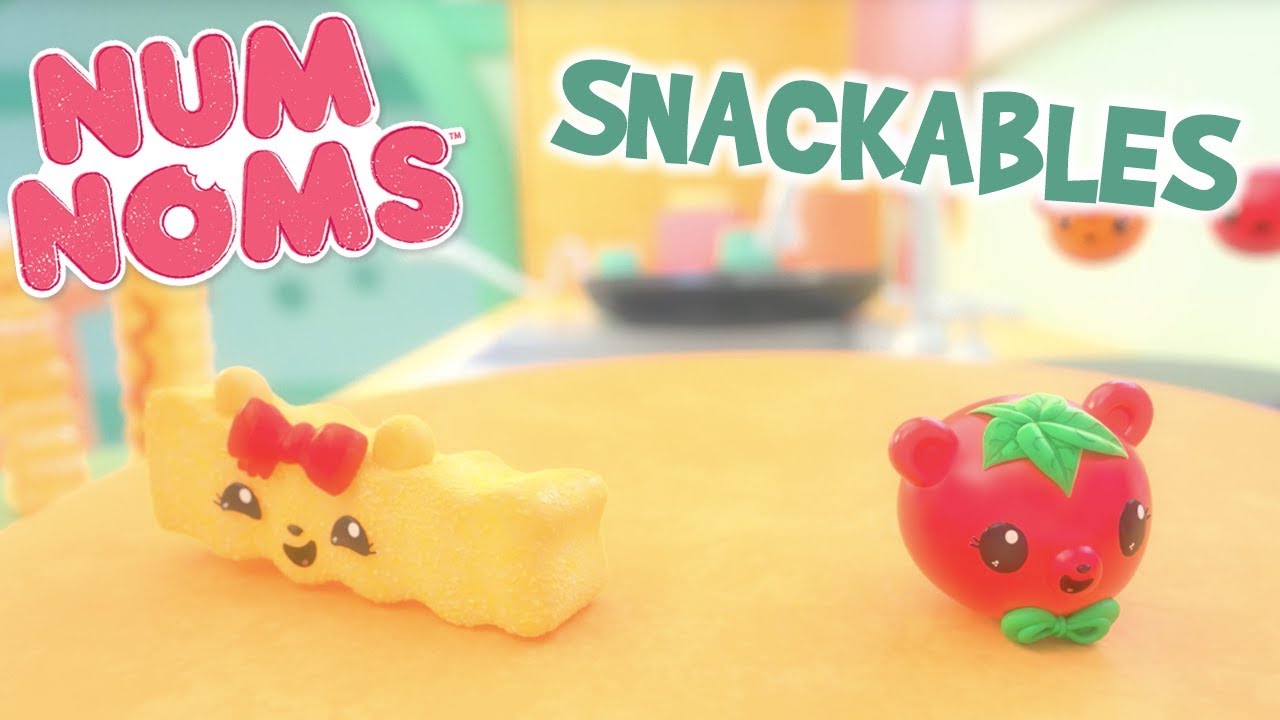 Num Noms | Fiona Frenchy's Big Dive | Snackables Cartoon Webisode ...