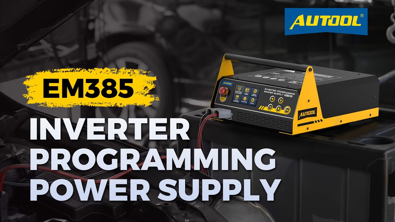🔋 AUTOOL EM385 – The Ultimate Smart Power Solution for ECU Programming ...