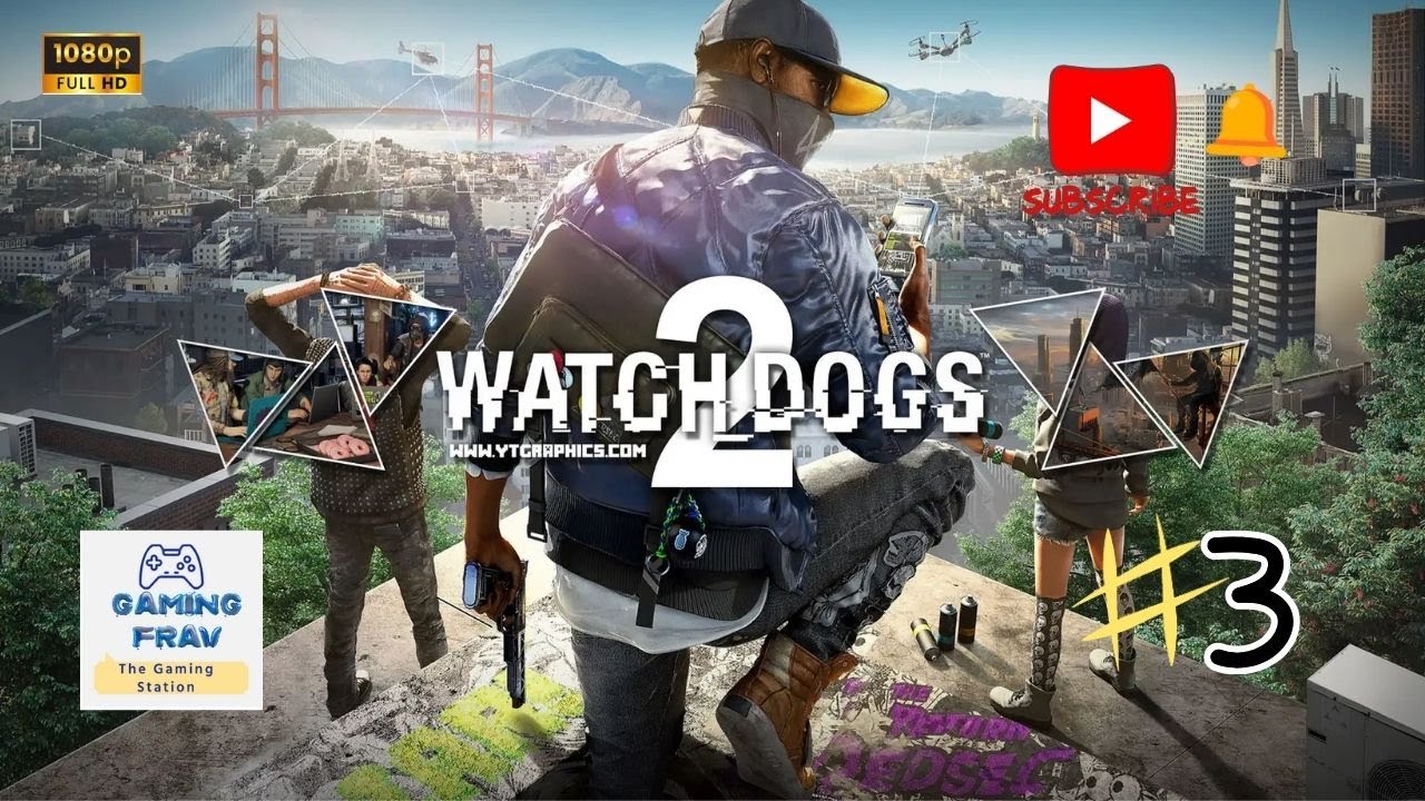 "Watch Dogs 2: Hack into HMP's Studio3 for Cyberdriver" Gameplay part 3 ...