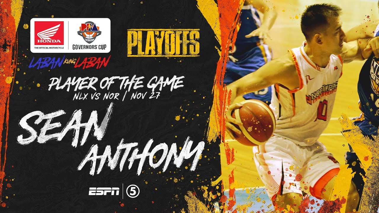 Best Player: Sean Anthony | PBA Governors’ Cup 2019 Quarterfinals - YouTube