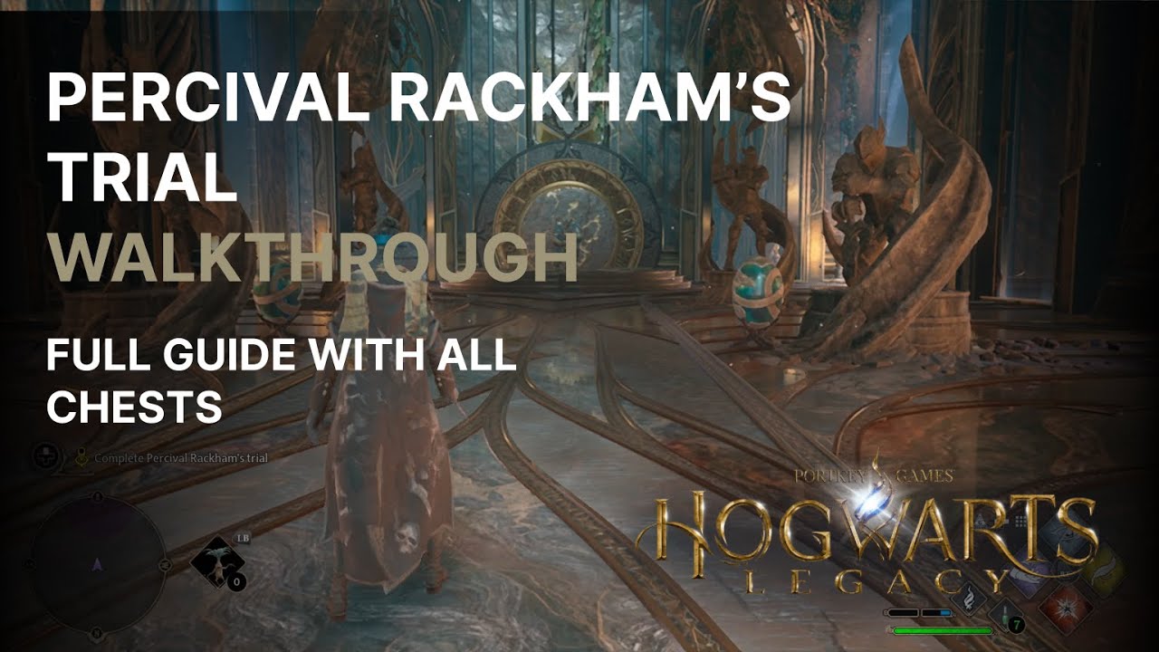 Hogwarts Legacy: Percival Rackham's Trial Walkthrough | Full Guide with ...