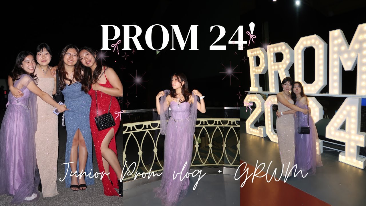 JUNIOR PROM 🎀 grwm + vlog (2024) - YouTube