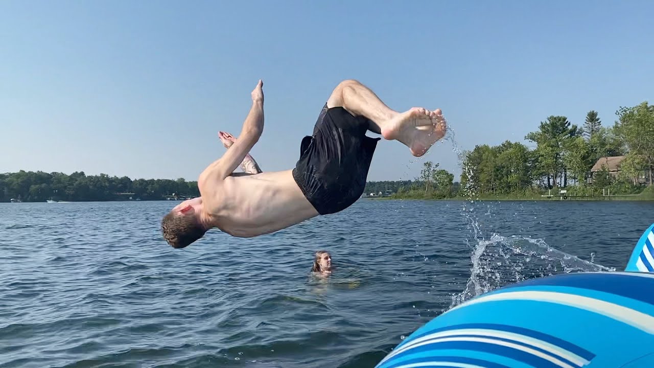 Hiking with Xena, Party Barge Floating, ATV Ride in the Woods - Vlog 4 ...