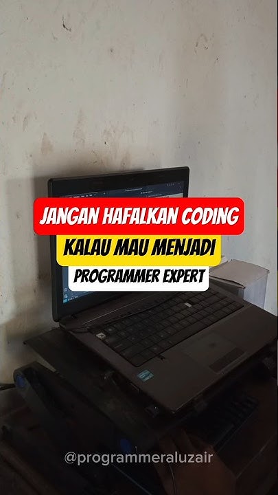 Programmer Pemula jangan hafalkan coding #shorts #shortvideo #coding #programmer #programming ...