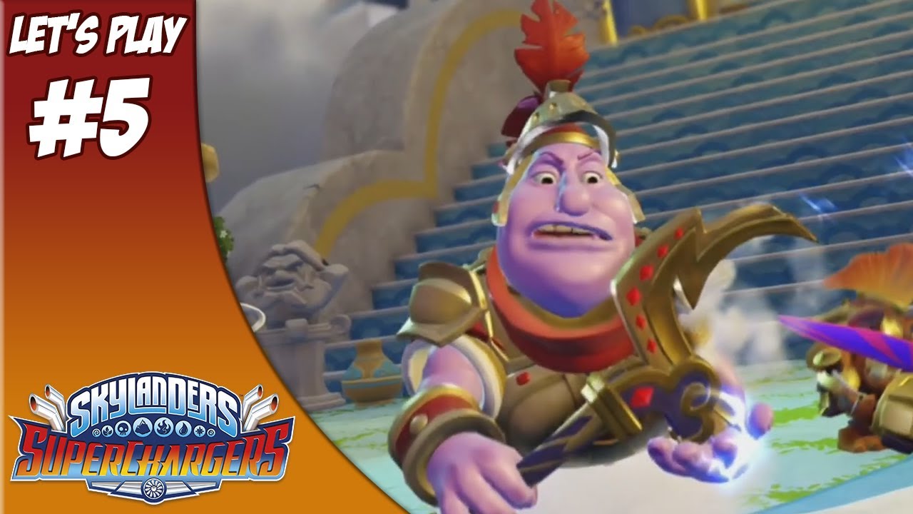 UN ACCUEIL SIGNÉ LORD STRATOSFEAR - Let's Play Skylanders Superchargers ...