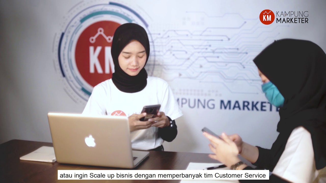 Kolaborasi Layanan Customer Servicer dengan Kampung Marketer - YouTube