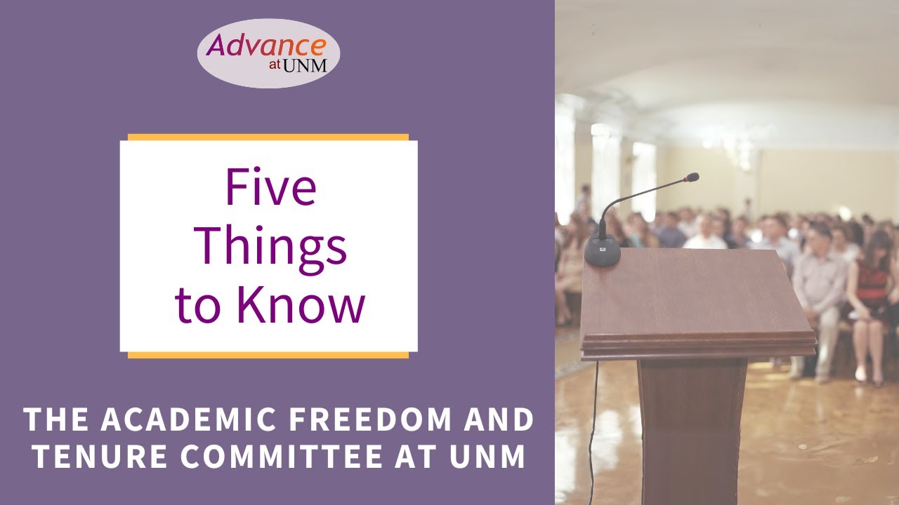 Five Things to Know About the Academic Freedom and Tenure Committee at ...