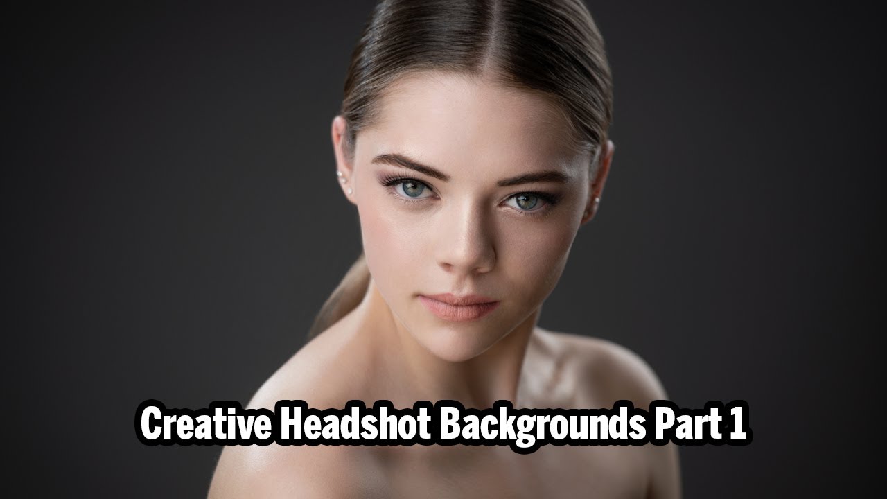 Creative Headshot Backgrounds Part 1 - YouTube