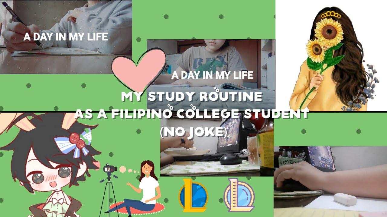 My Study Routine as a Filipino College Student (NO JOKE) - YouTube