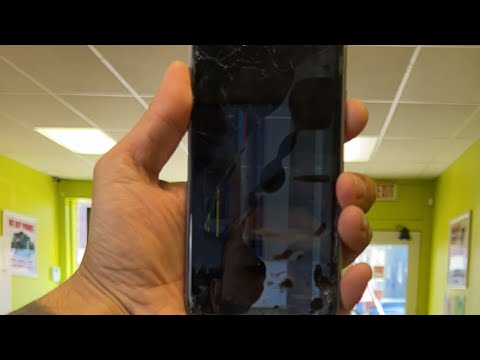 Destroyed iphone lcd repair | Step by Step | - YouTube