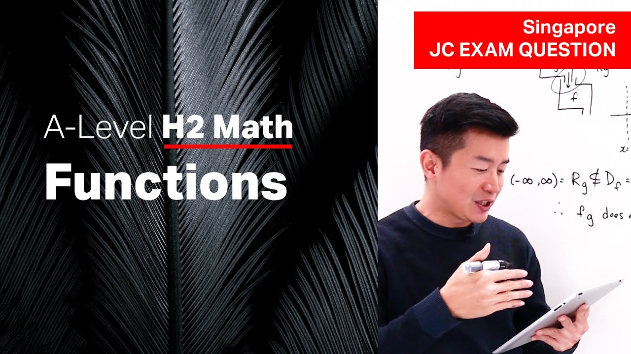 JC H2 Math - Functions | RJC 2020 Exam Question - YouTube