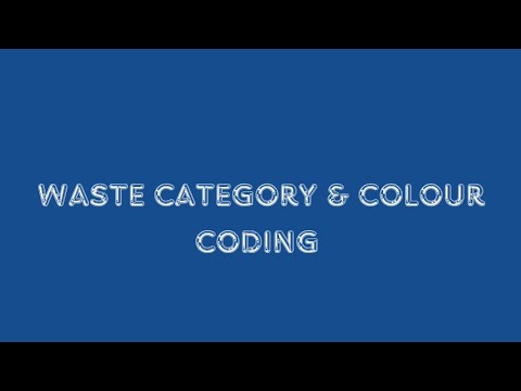 WASTE CATEGORY&COLOUR CODING || APADRAVYA NIRMULANA(DISPOSAL OF SOLID ...