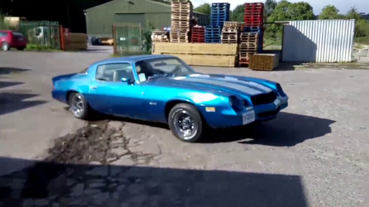 1978 Chevy camaro-Ireland-inline six, 4,2l. - YouTube