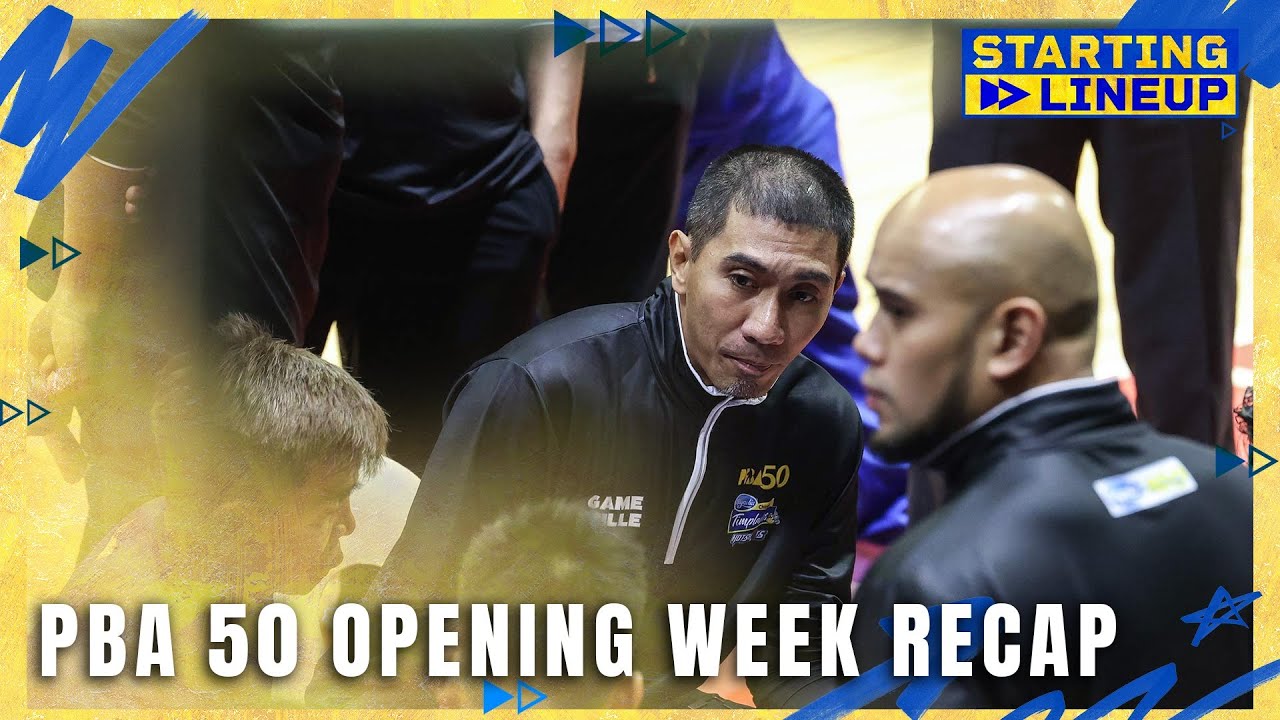 PBA 50 opening week stories | STARTING LINEUP | HIGHLIGHTS - YouTube