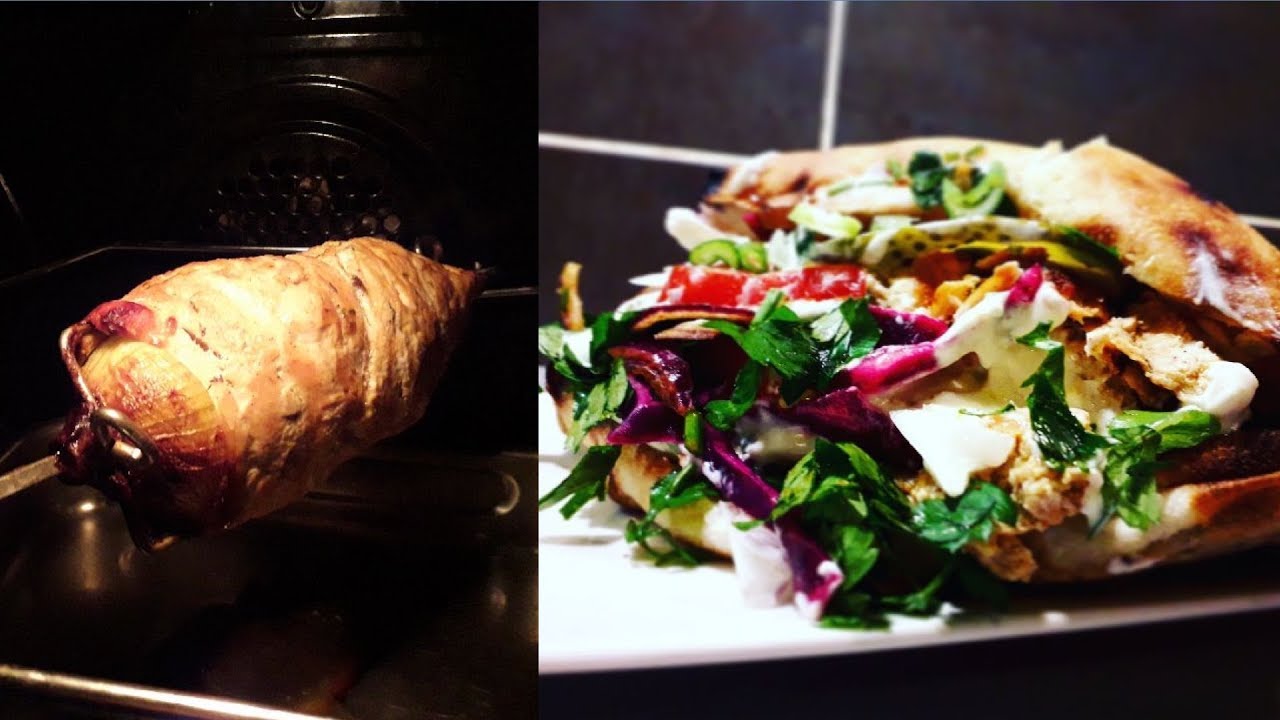 Broche de Chawarma - Grillade Poulet libanais - YouTube