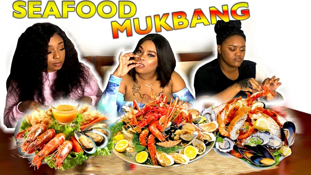 SEAFOOD MUKBANG - YouTube