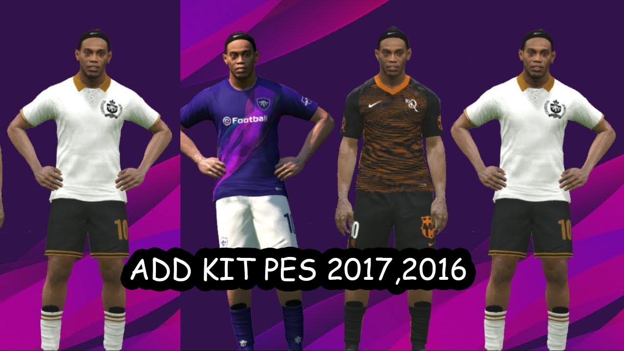 Pes 2017 Change Kit Texture To Cpk File - YouTube