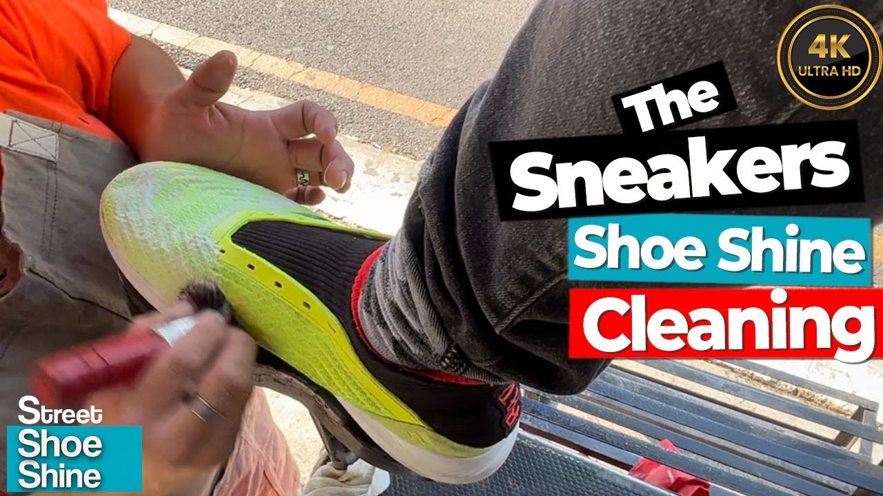 😴#ASMR SHOE Shine 👟👟👟 SNEAKERS Cleaning Adidas Predator #shoeshine ...