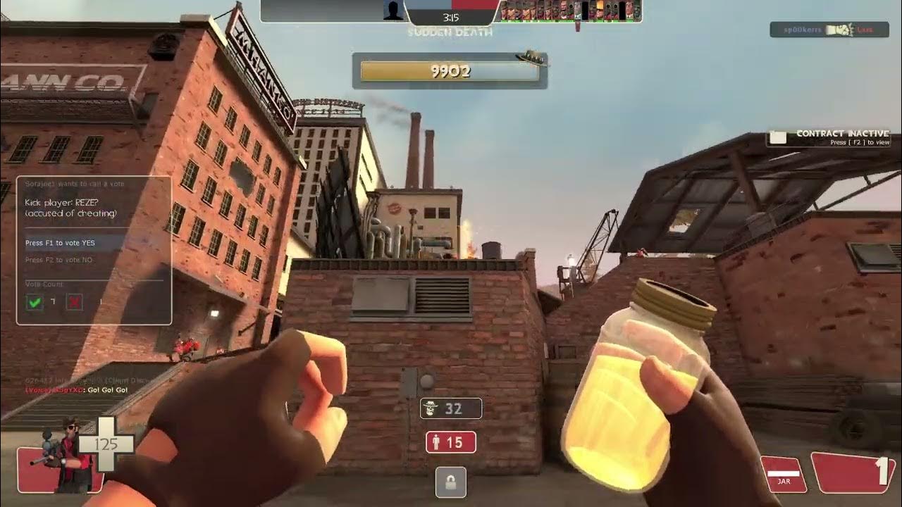 Team Fortress 2 Legend of the Piss Wizard Pissing on Robots! - YouTube