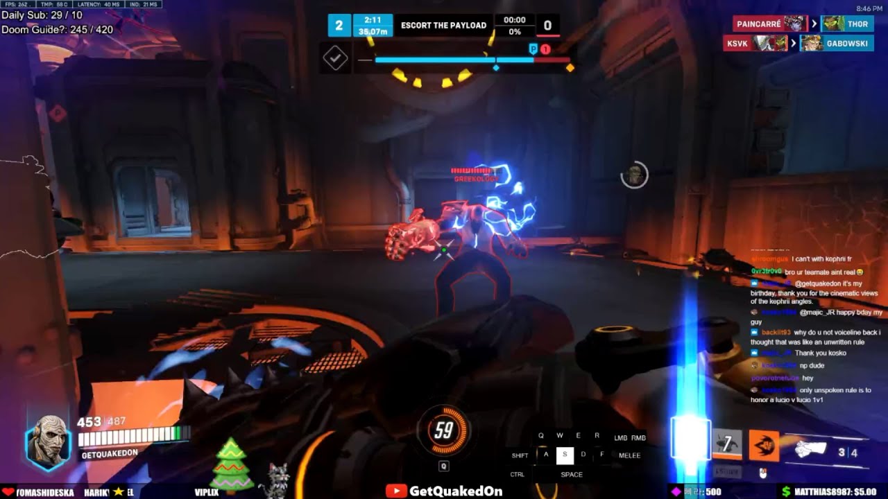 Overwatch 2 Tryhard & Top Ranked Doomfist Gameplay By Rollout Doomfist ...