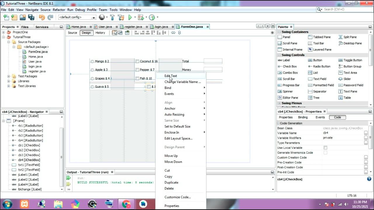 Java Netbeans Radio Button, Checkbox 2021 - YouTube