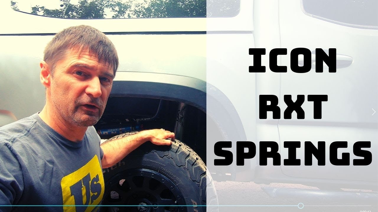 ICON RXT Spring Options and Ride Height / Quality on 3rd Gen Tacoma ...