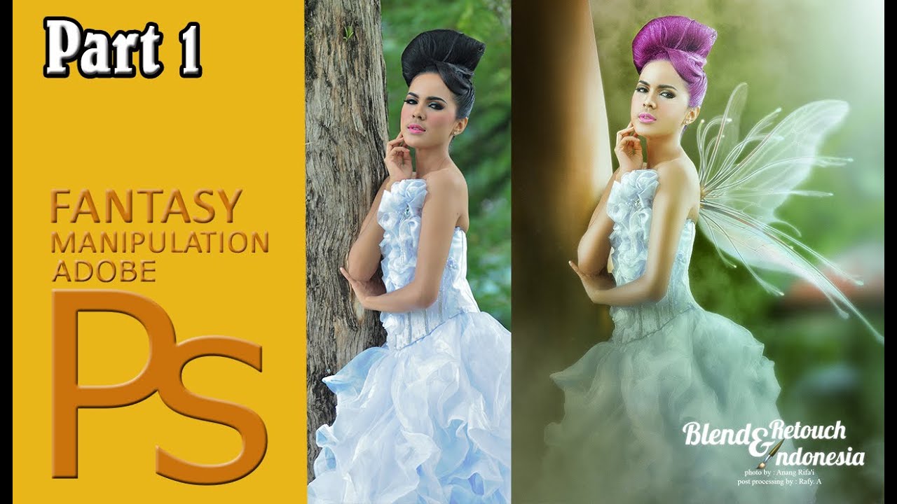 Fantasy Photo Manipulation - PHOTOSHOP TUTORIAL (PART1) - YouTube