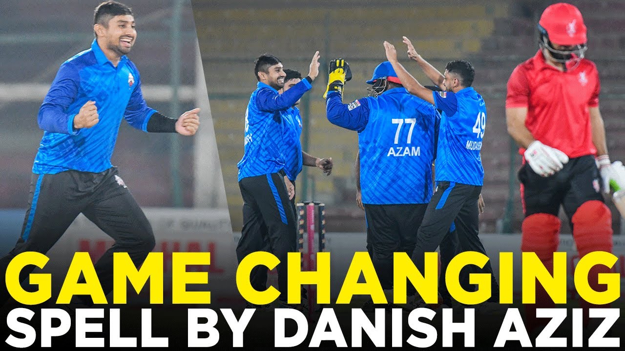 Game Changing Spell By Danish Aziz | Lahore B vs Karachi W | Match 36 ...