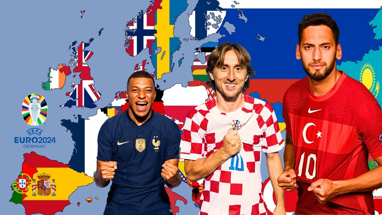 The Best Footballer From EVERY Country In Europe (2024) - YouTube