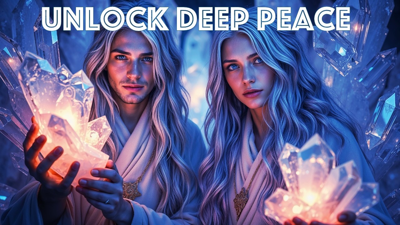 Pleiadian Crystal Cave Meditation: Unlock Peace & Self-Healing - YouTube