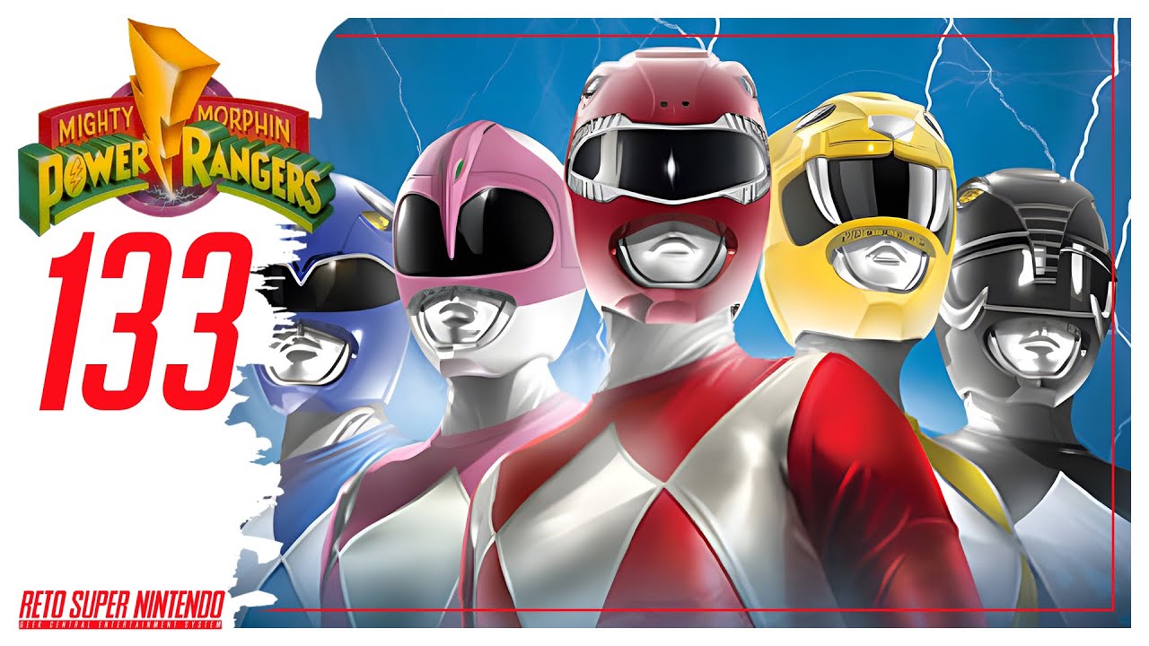 133 || Mighty Morphin Power Rangers || Reto Super Nintendo - YouTube