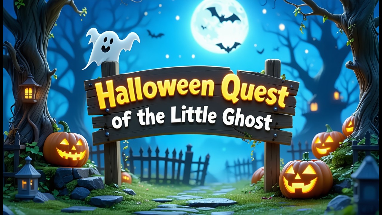 🌟 The Halloween Quest of the Little Ghost 👻 - YouTube