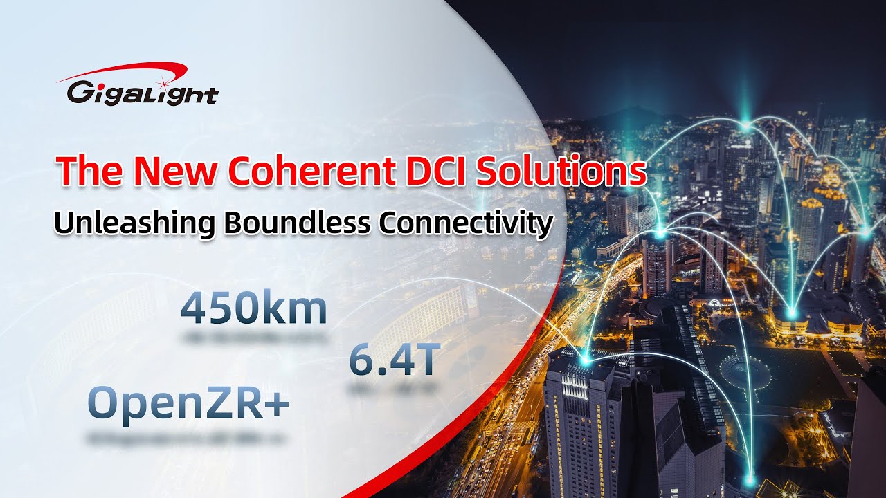 New Coherent DCI Solutions Unleashing Boundless Connectivity - GIGALIGHT - YouTube