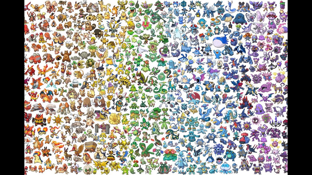 My Favorite Pokemon from Each Generation. - YouTube