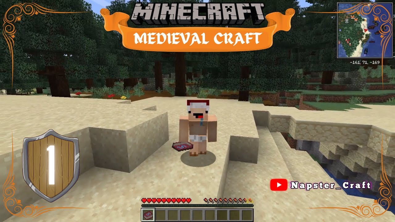MINECRAFT MEDIEVAL CRAFT: ¡EMPEZAMOS UNA NUEVA AVENTURA! EP1 - YouTube