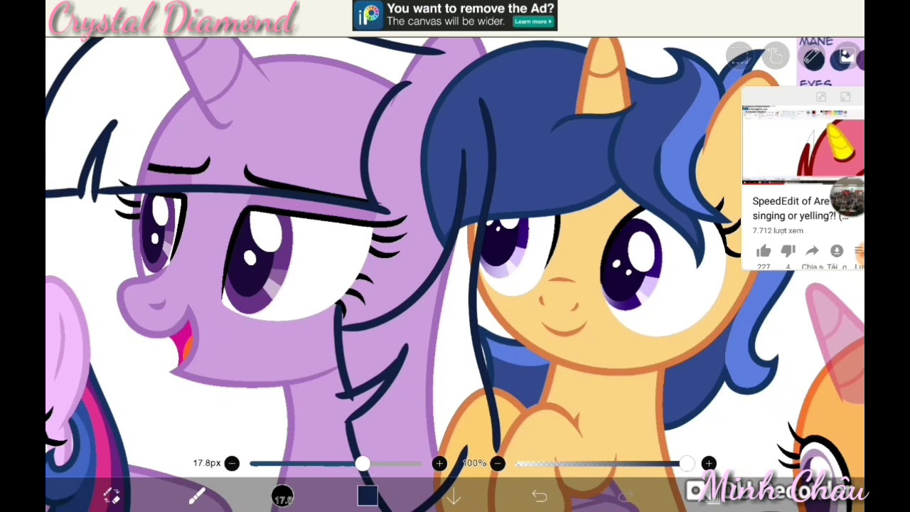 MLP ( Next Gen ) - Twilight's kids - ( Speedpaint) - YouTube