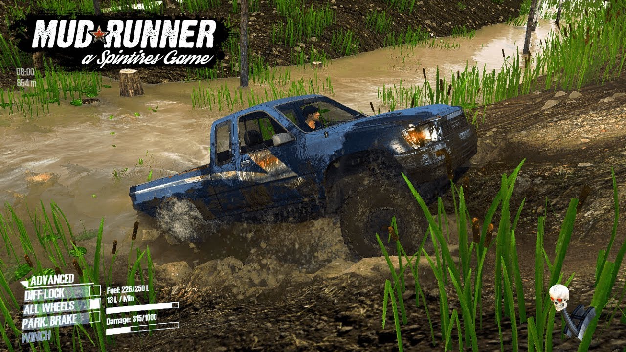 Toyota Hilux Off-Road Mode - YouTube