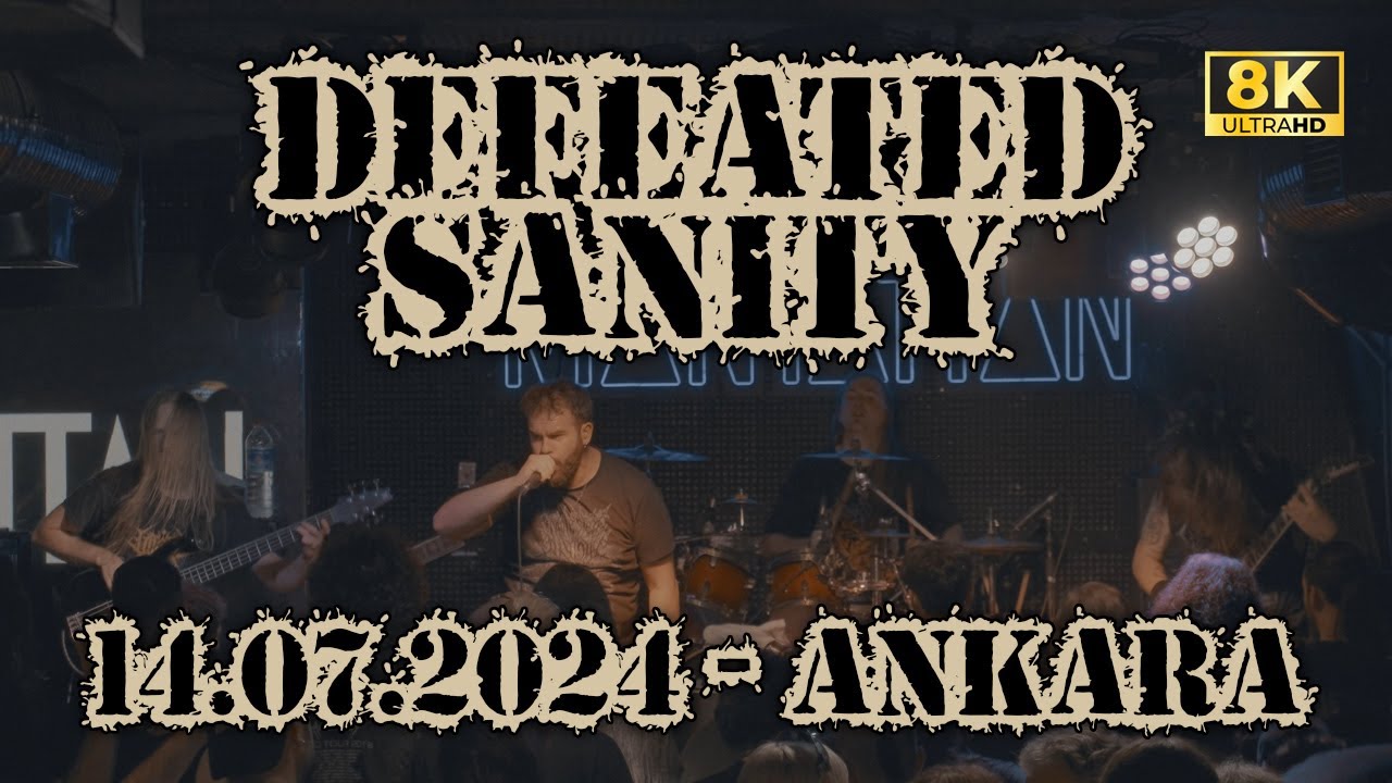 DEFEATED SANITY - Live in Ankara - 14.07.2024 [8K] ENHANCED AUDIO - YouTube