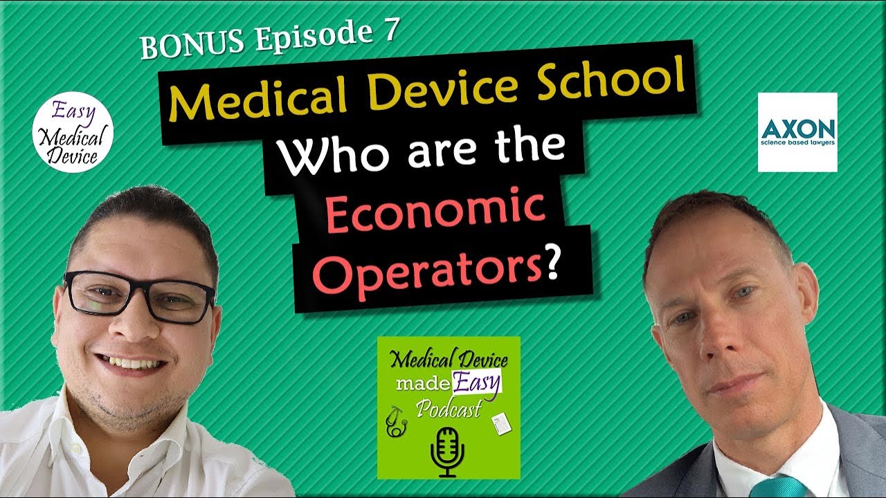 Medical Device School - Who are the Economic Operators? (MDR & IVDR ...