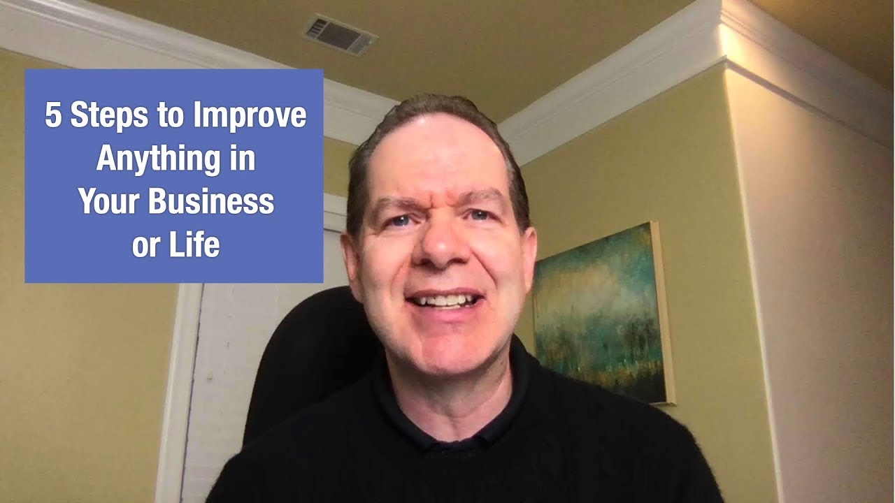 How to Improve Anything in Your Business or Life - YouTube