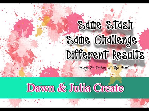 Dawn and Julia Create ... Making a gift with matching card & tag