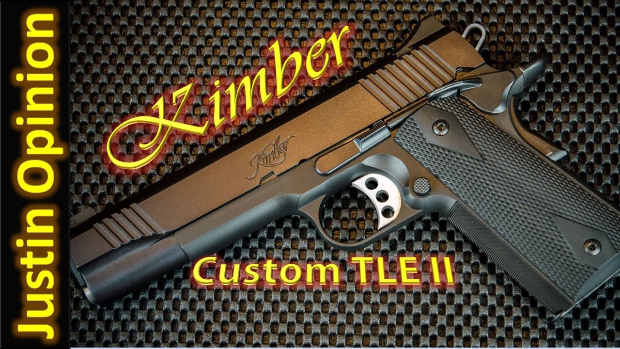 Kimber Custom TLE II 1911 - YouTube