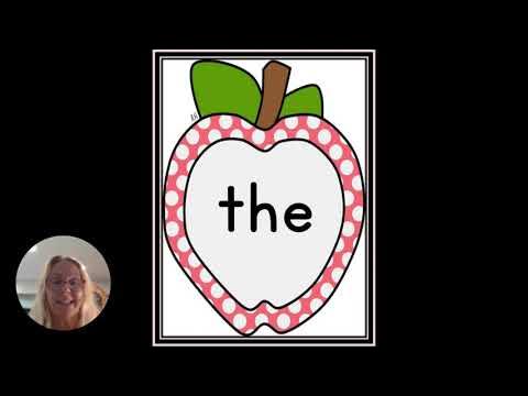 Master Dolch Pre-Primer Sight Words with Pink Dot Apple Flashcards Set ...